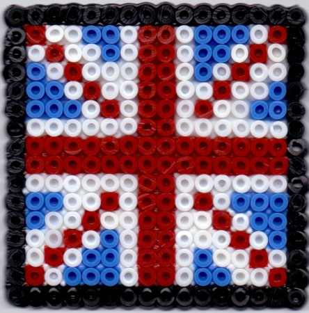 Drapeau angleterre :: Pixel Art & Cie